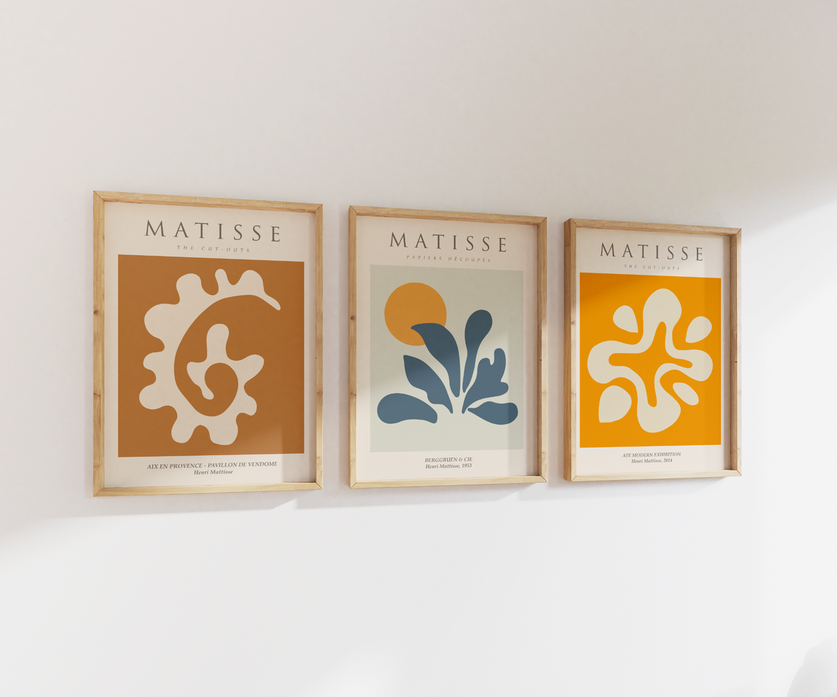 Henri Matisse: The Cutouts | Gallery Wall | Set of 3 – Studio93