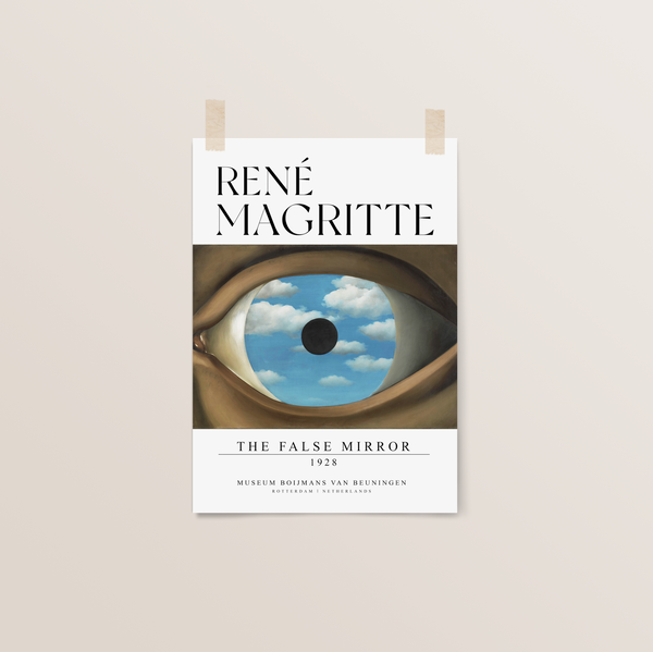 The False Mirror: 1928 | René Magritte – Studio93